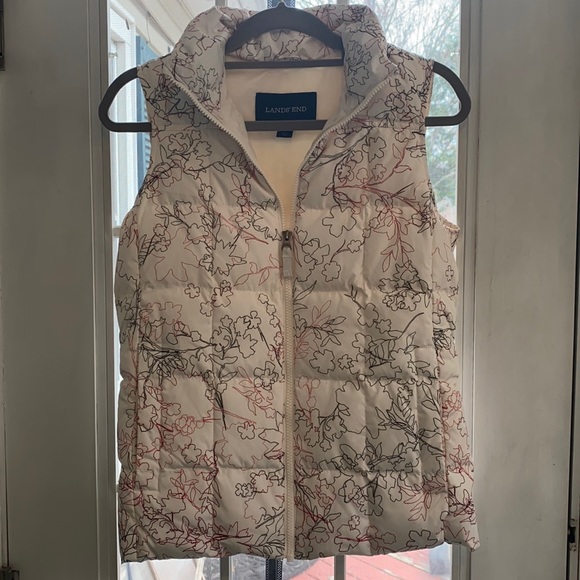Lands' End | Jackets & Coats | Down Insulated Lands End Zip Vest | Poshmark